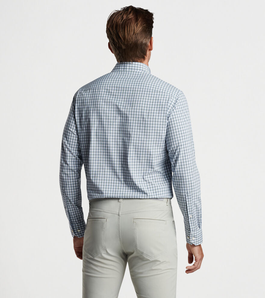 Peter Millar Cole Performance Poplin Sport Shirt MS24W01LTDP – Giovanni ...